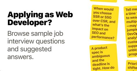 Web Developer Interview Questions
