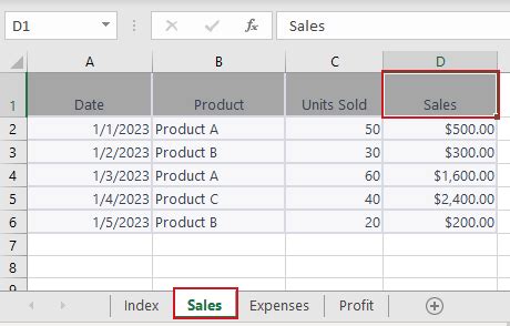 Create A Hyperlink To Another Worksheet In The Same Workbook