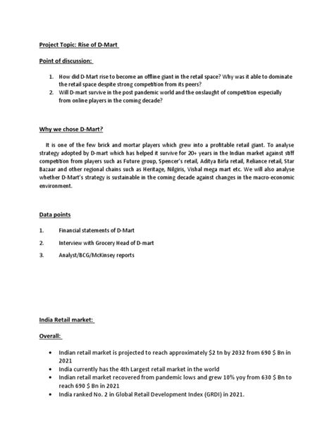 Dmart Data Download Free Pdf Retail Inventory