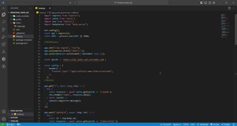 Developed A Full Stack Joke Application On Khushal Bhamre Posted On The Topic