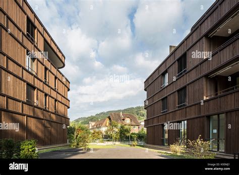 Passage Through Buiding Complex Housing Estate Malters Malters