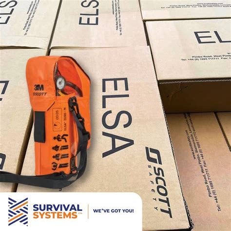 20x 3m Scott 10 Min Elsa Eebd Escape Sets Survival Systems Ltd