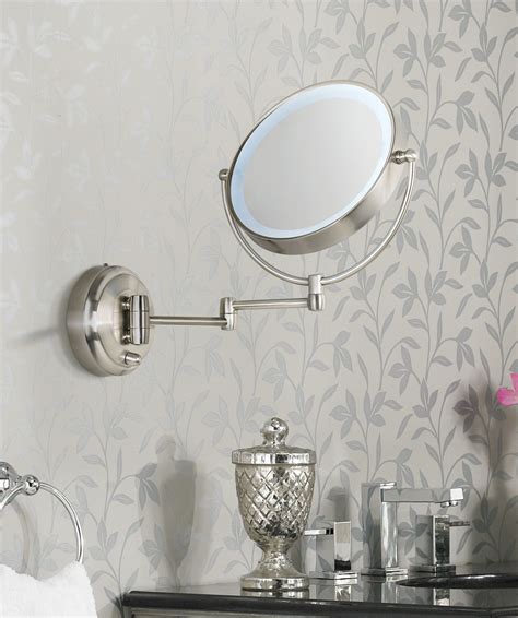 Best Wall Mount Lighted Magnifying Mirror Wall Design Ideas