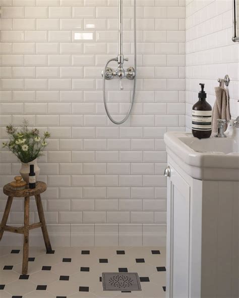 Gammeldags Klassiske Fliser I Retro Klassisk Stil Sekelskifte