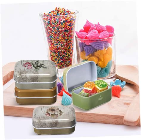 Small Decorative Tins With Lids Mini Loaf Tins
