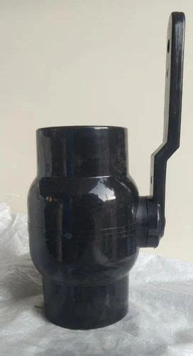 Solid Pp Ball Valve 25 Pl Black Lh Anp Valve Size 70 Mm At ₹ 337