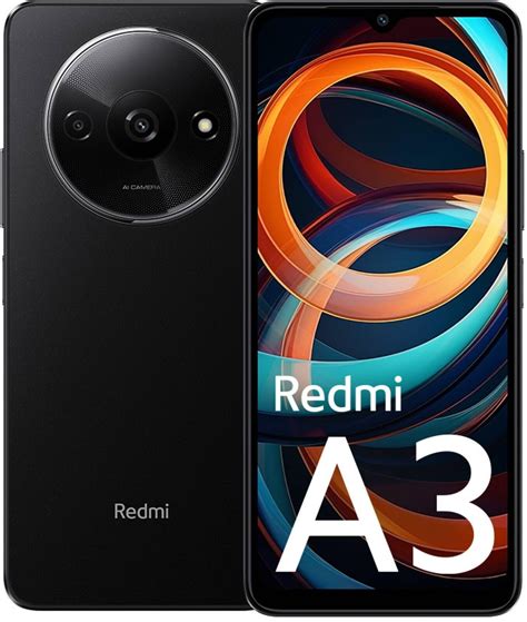 Xiaomi Redmi A3 4g 64gb Smartphone Unlocked Midnight Black