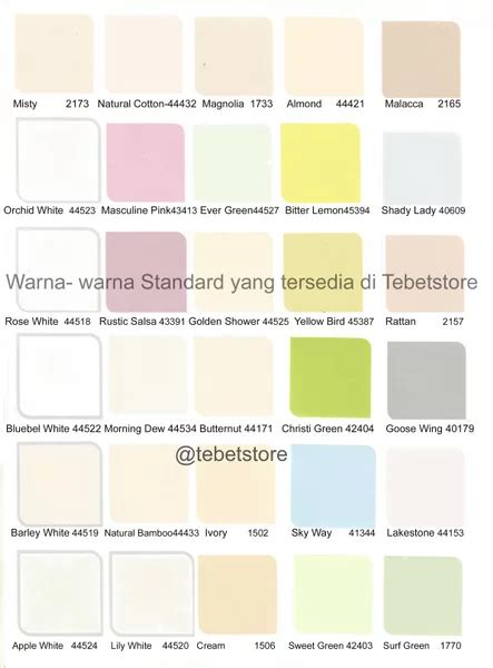 Warna Cat Catylac Interior 2017 56 Koleksi Gambar