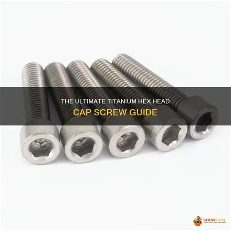 The Ultimate Titanium Hex Head Cap Screw Guide Shuntool