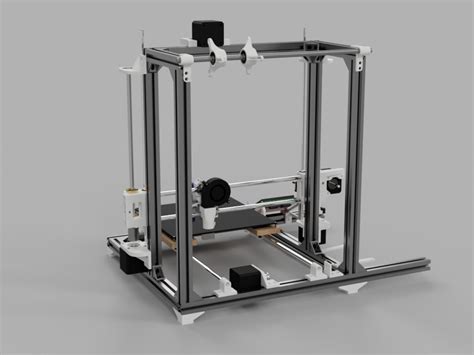 3d Printer Mk2 Alu By Sébastien Monfort Download Free Stl Model