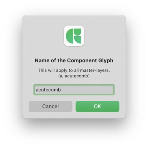 Reusing Shapes Components — Glyphs Handbook