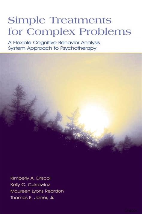 Pdf Simple Treatments For Complex Problems A Flexible Cognitive