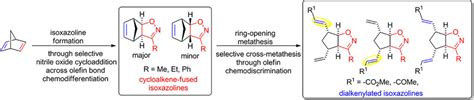 Selective Functionalization Of Norbornadiene Through Nitrile Oxide