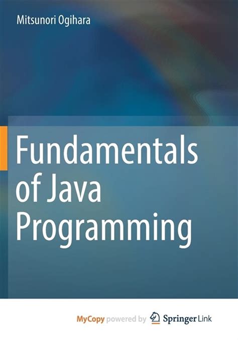 알라딘 Fundamentals Of Java Programming Paperback