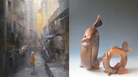 賞藝｜黃美莉林伊琦雙展覽 在陶藝與油彩之間遊走古今中外經典