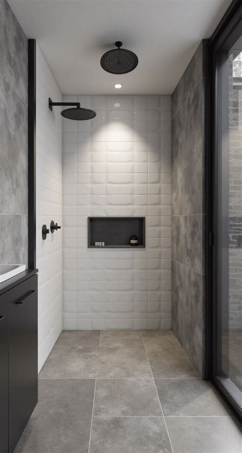 Kleine Badkamer Met Inloopdouche Maximale Ruimte Minimale Vierkante Meters