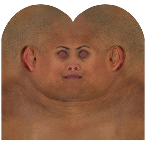 Face Skin Texture Map
