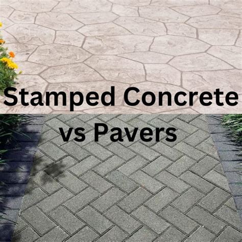 Comparing Stamped Concrete And Pavers For Fairfield County Homes