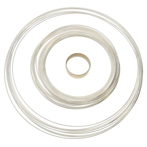 Silver Plated Memory Wire Assortment