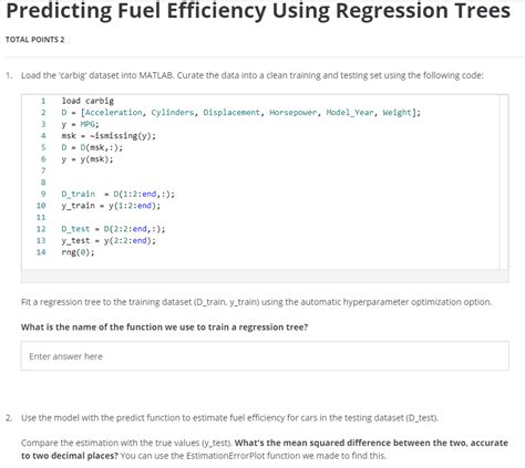 Predicting Fuel Efficiency Using Regression Trees