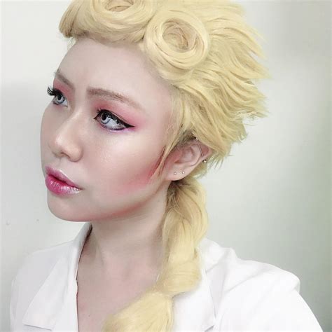 Me Ig Puffytama Playing Around With Makeup As Giorno Giovanna R