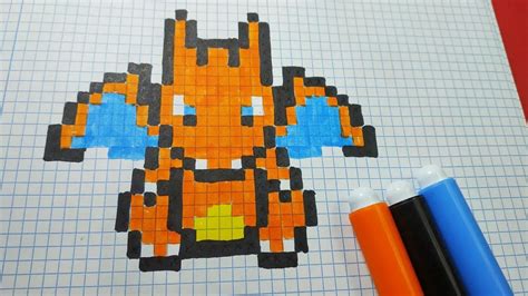 Charizard Drawing Grids