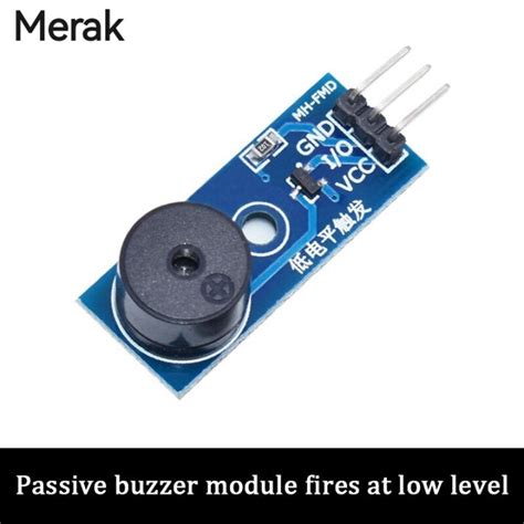 Active Passive Buzzer Module For Arduino New Diy Kit Active Buzzer Low Level Modules Lazada