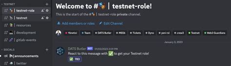 dats project on linkedin testnet