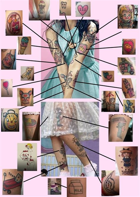 How Many Tattoos Does Melanie Martinez Have Shocking Reveal 0 Photos