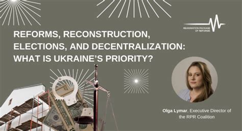 Reforms Reconstruction Elections And Decentralization What Is