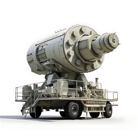 Premium Ai Image Isolated Air Defense System Antiaircraft Radar Domes