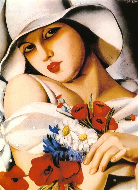 Girl With Gloves 1929 By Tamara De Lempicka Artchive