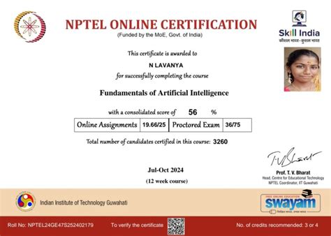 Nptel Skct Artificialintelligence Achievements Keepgrowing