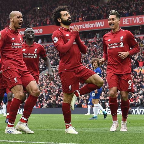 Mohamed Salah Celebration Vs Chelsea Idea Sala De Estar