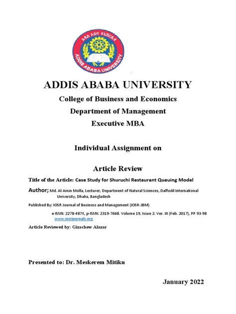 Analysis Of Queuing Dynamics And Service Quality At Shuruchi Restaurant Through Application Of