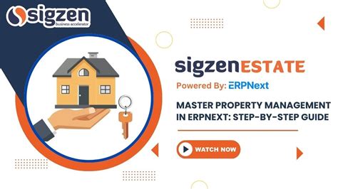 SigzenESTATE - Master Property Management in ERPNext: Step-by-Step Guide | Powered By: ERPNext ...