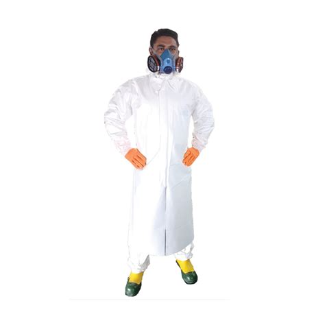 Splash Shield Ss202lc Lab Coat Udyogi Safety