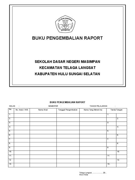 dokumen tips 02 buku penerimaan dan pengembalian raport pdf