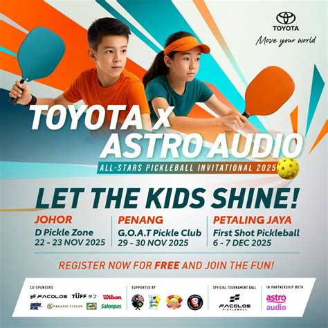 Toyota Calling All Young Champs 🌟 The Toyota X Astro Audio All Stars
