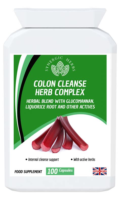 Colon Cleanse Herb Complex Synergic Herbs