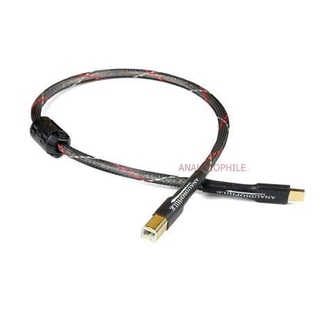Cabo Usb C Para B Banhado A Prata Hifi Cabo De Da Vicedeal