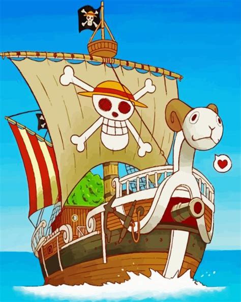 Going Merry One Piece Diamond Painting Diamondpaintpro