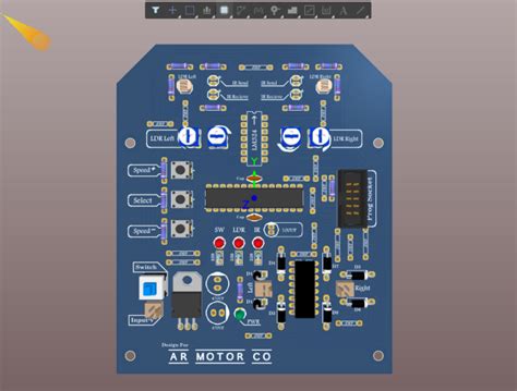 نمونه کار طراحی مولتی ربات آنالوگ مسیریاب نوریاب حل ماز