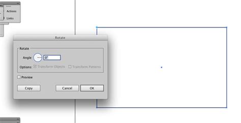Cs How To Access The Rotate By Angle Functionality Of Illustrator S Rotate Tool Graphic