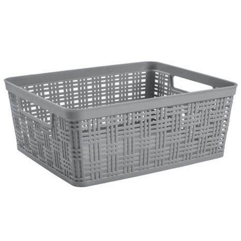 Everyday Living Gray Medium Wicker Basket 1 Ct Kroger