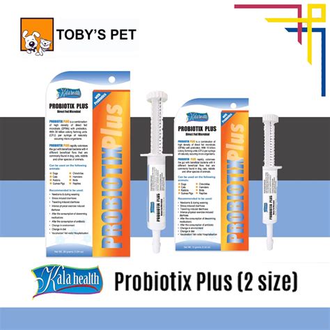 Kala Health Probiotix Plus Pet Supplements 2 Sizes Shopee Singapore