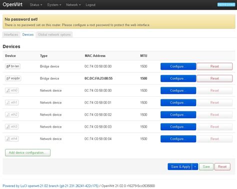 EoIP Doesnt Work Using Luci OpenWrt X Also Bridge Doesnt Work GNS Installing And Using