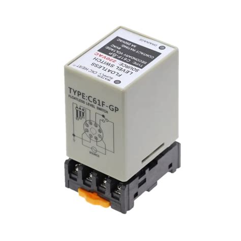 C61f Gp Ac220v Level Relay Floatless Level Switch C61f Gp Water Level