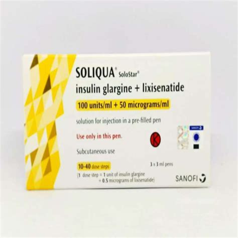 Insulin Soliqua Lengkap Harga Terbaru Mei 2024 Blibli