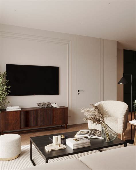 Neoclassical Apartment Design By Sence Architects